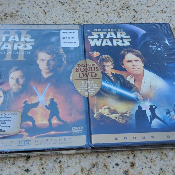 Media | Star Wars Iii Revenge Of The Sith Dvd Bonus Disc Set New | Poshmark